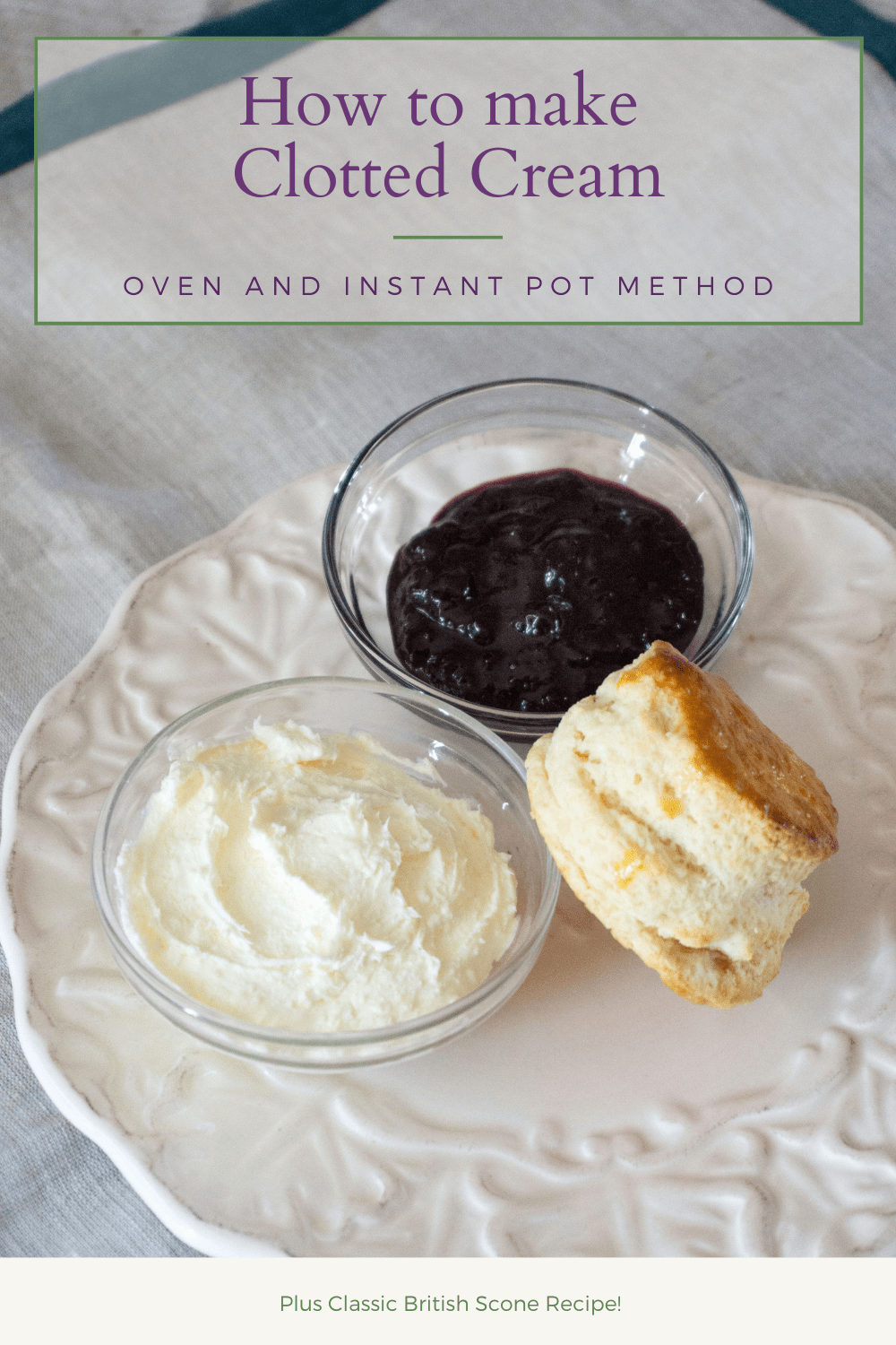 How to make Clotted Cream - Global Bakes