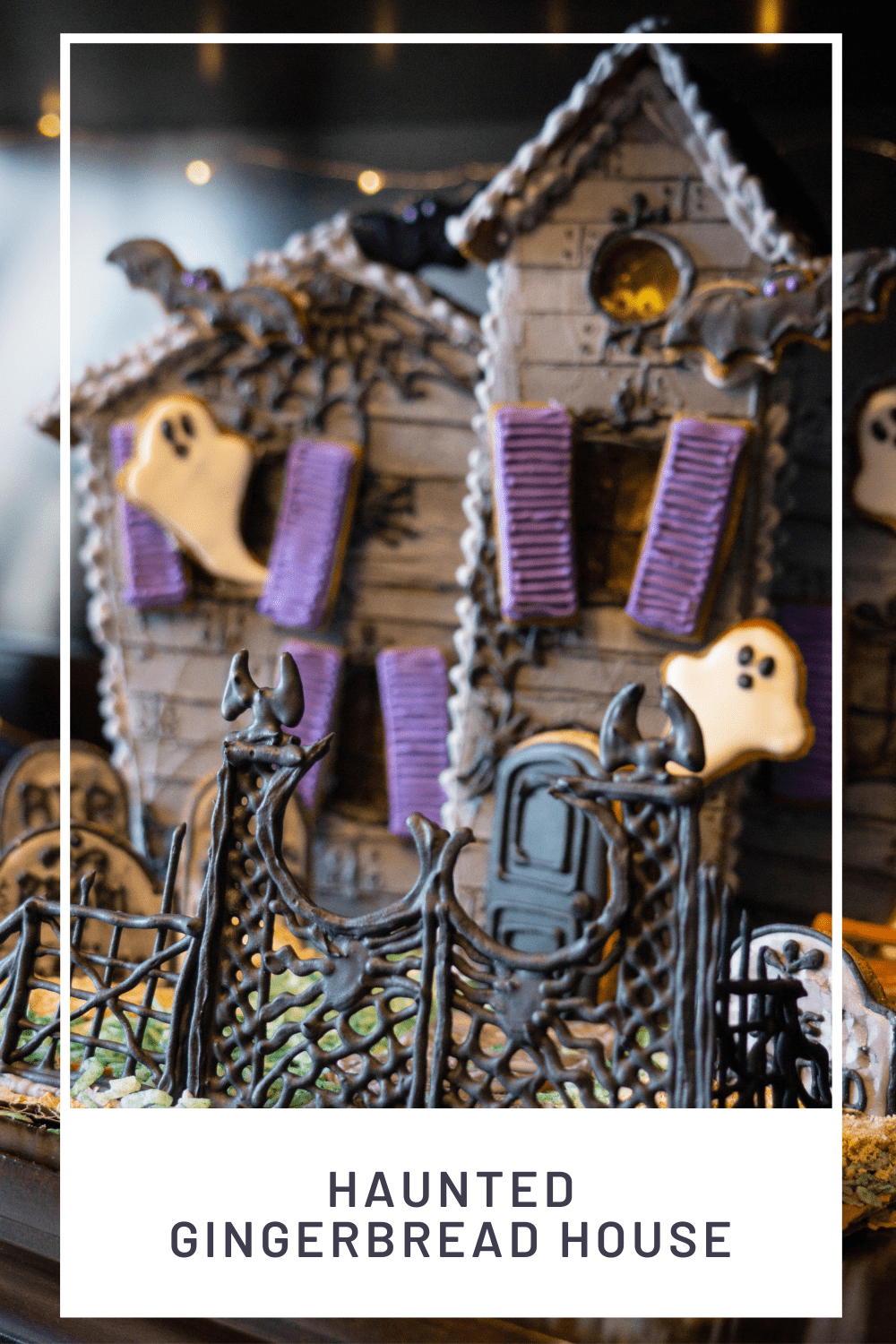 Haunted Gingerbread House - Global Bakes