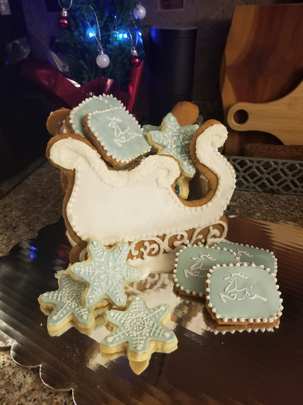 Gingerbread Sleigh Template plus Recipes - Global Bakes