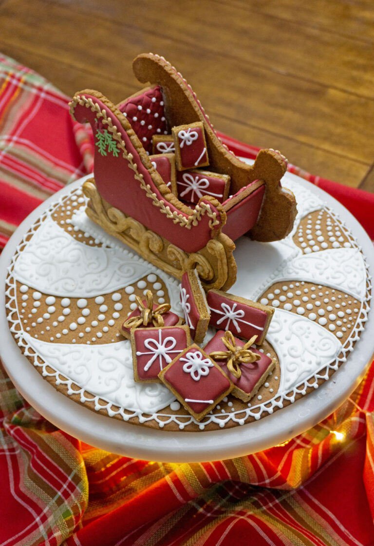 Gingerbread Sleigh Template plus Recipes - Global Bakes